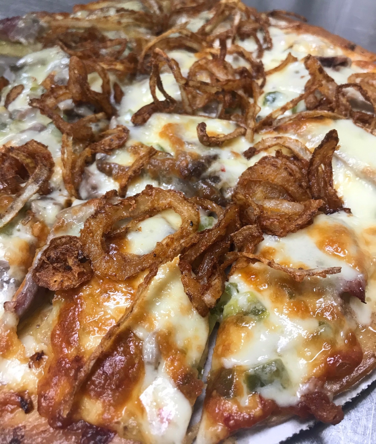 Jacked Up Prime Rib Pizza - Shamrock Heights